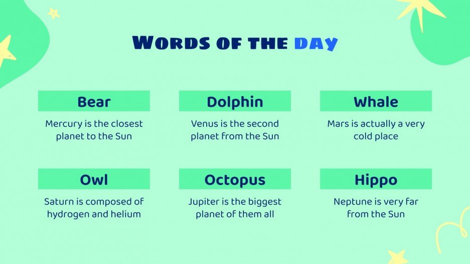 Literacy for Pre-K: Build New Vocabulary | Google Slides