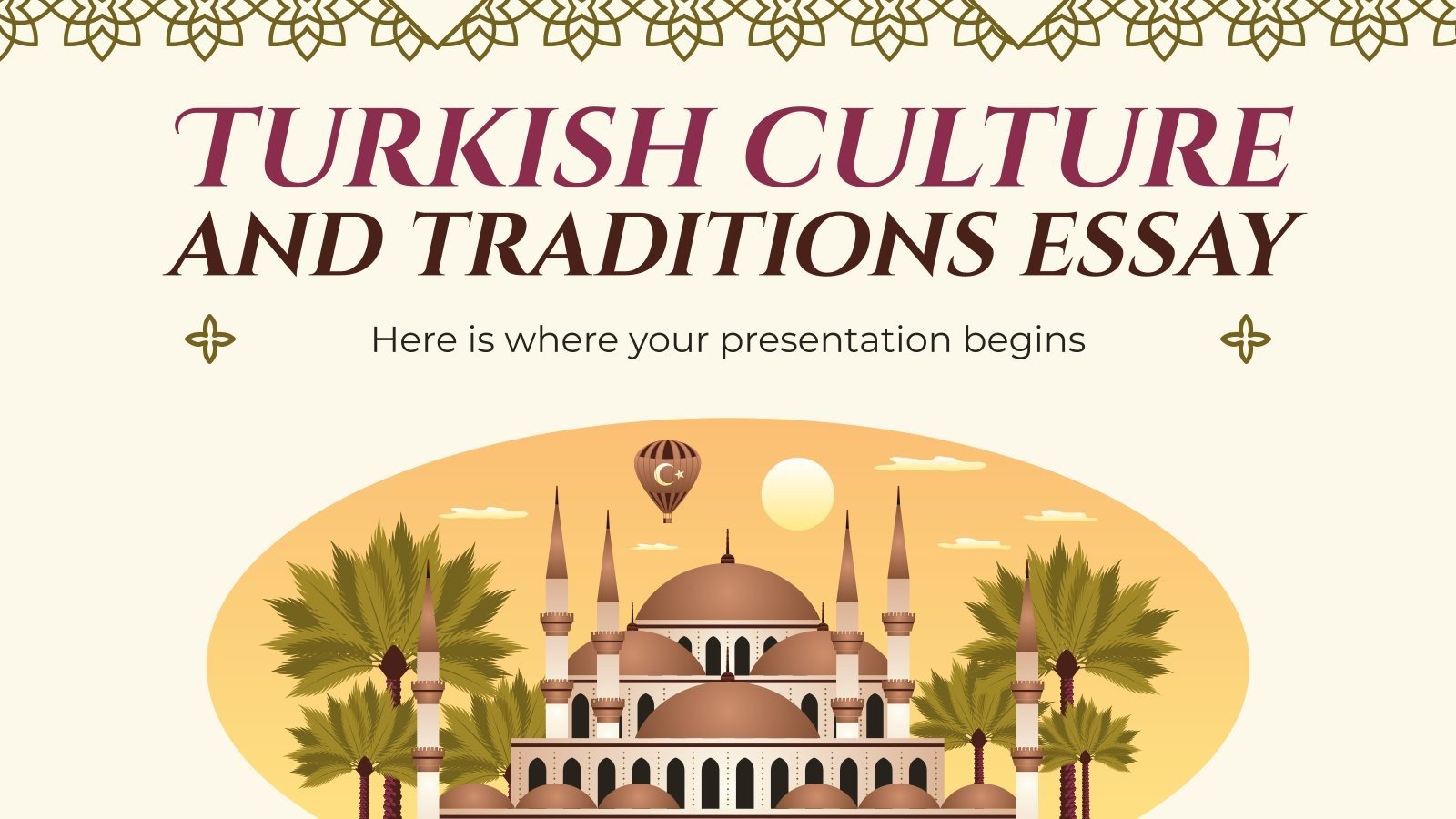 Free Google Slides and PowerPoint templates about Turkey