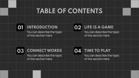 Connect Words Game Day | Google Slides and PowerPoint
