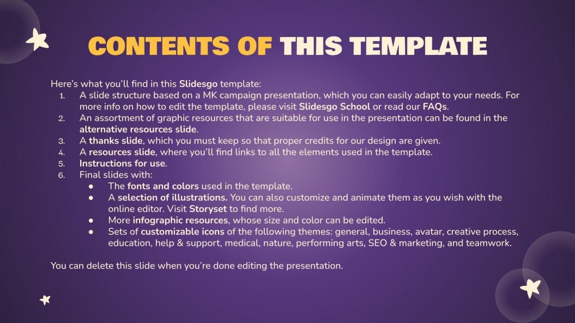 Smile & Don't Worry MK Campaign | Google Slides and PowerPoint