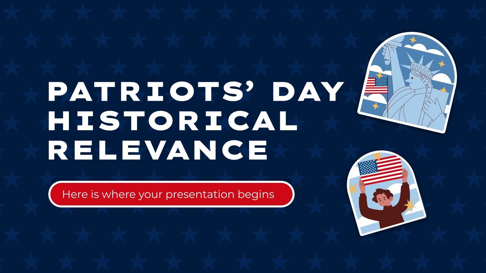 Patriots' Day Historical Relevance | Google Slides & PowerPoint