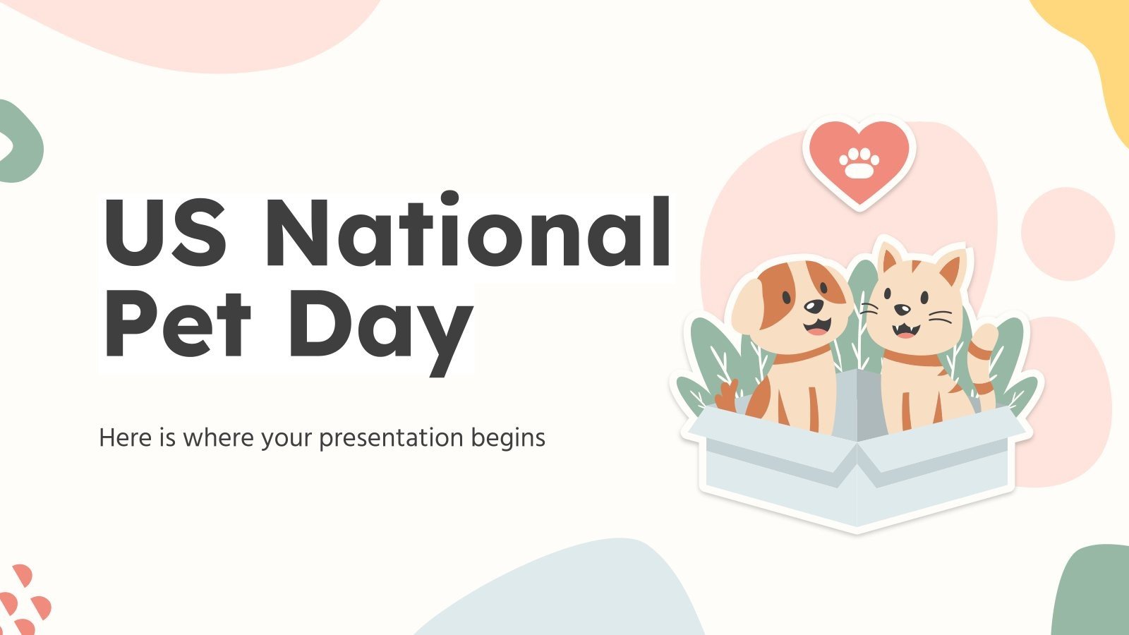 Free templates about pets for Google Slides & PowerPoint