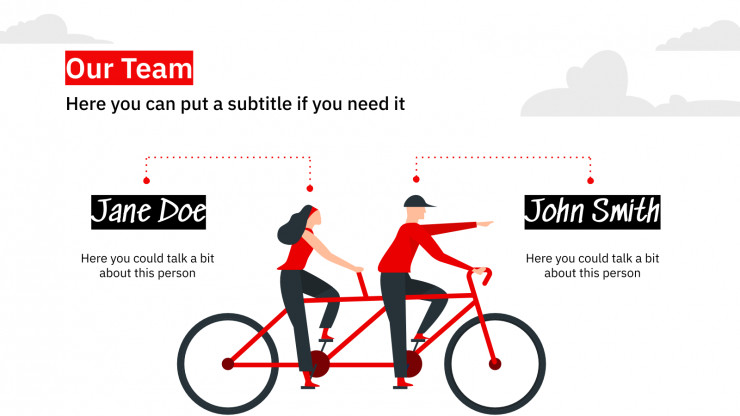 Ride Your Bike Google Slides theme and PowerPoint template
