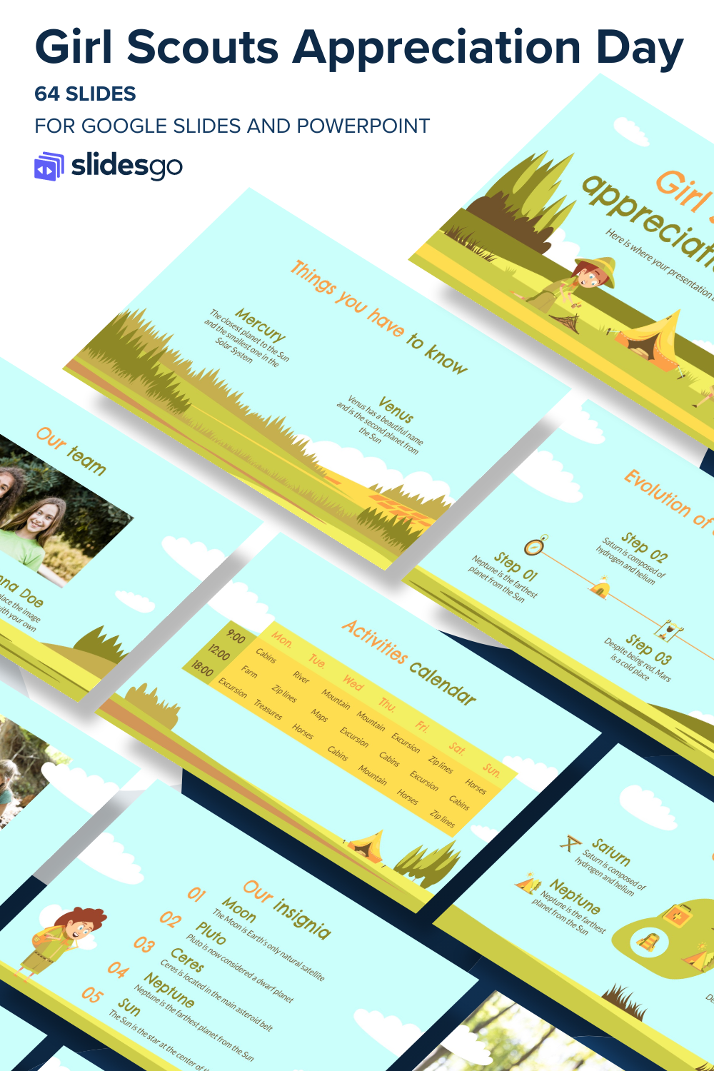 Girl Scouts Appreciation Day | Google Slides and PowerPoint