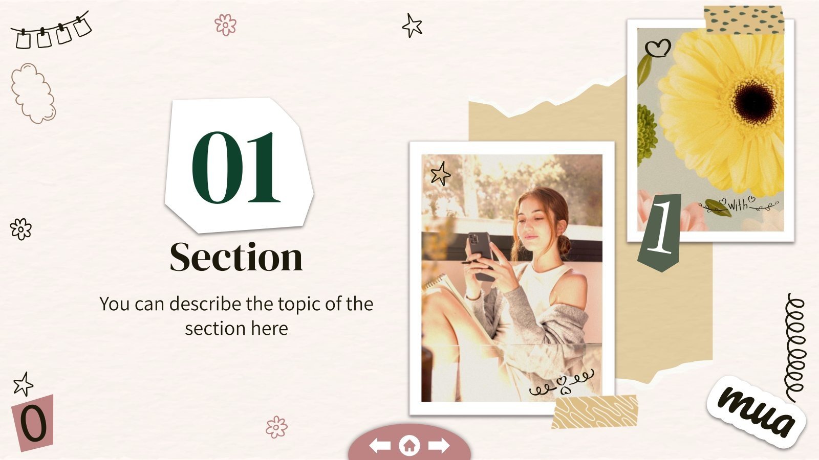 Tape Scrapbook for Marketing | Google Slides and PowerPoint