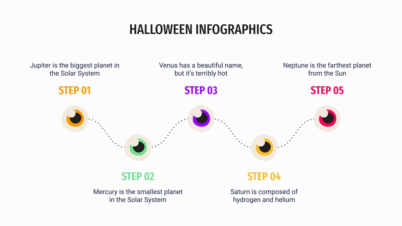 Free Halloween Infographics for Google Slides and PowerPoint