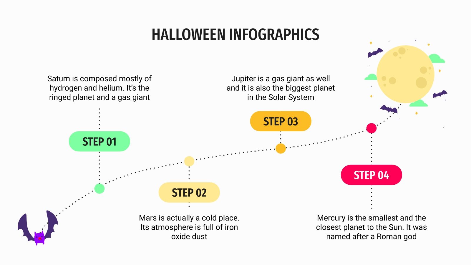 Free Halloween Infographics for Google Slides and PowerPoint