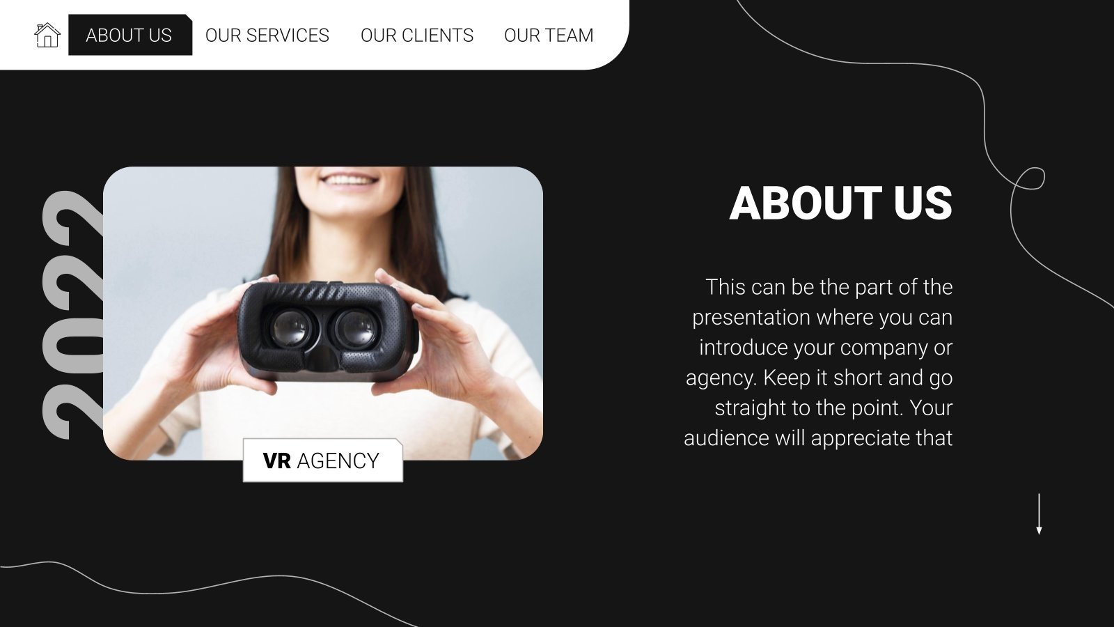 Innovative VR Agency | Google Slides and PowerPoint