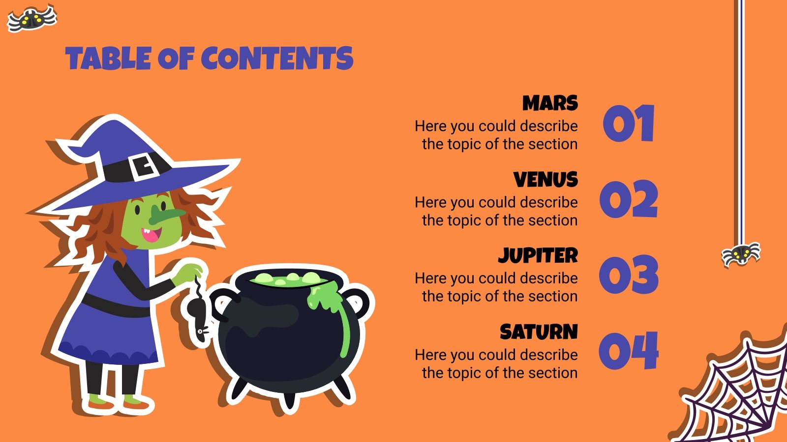 Halloween Stickers Google Slides theme & PowerPoint template