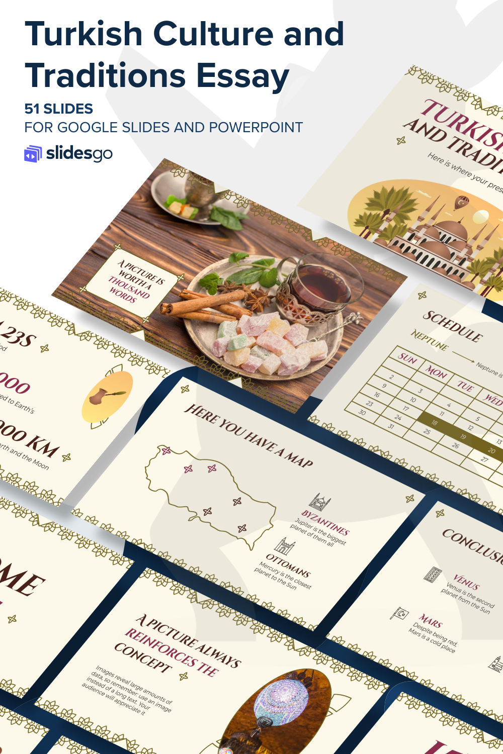 Turkish Culture and Traditions Essay | Google Slides & PPT