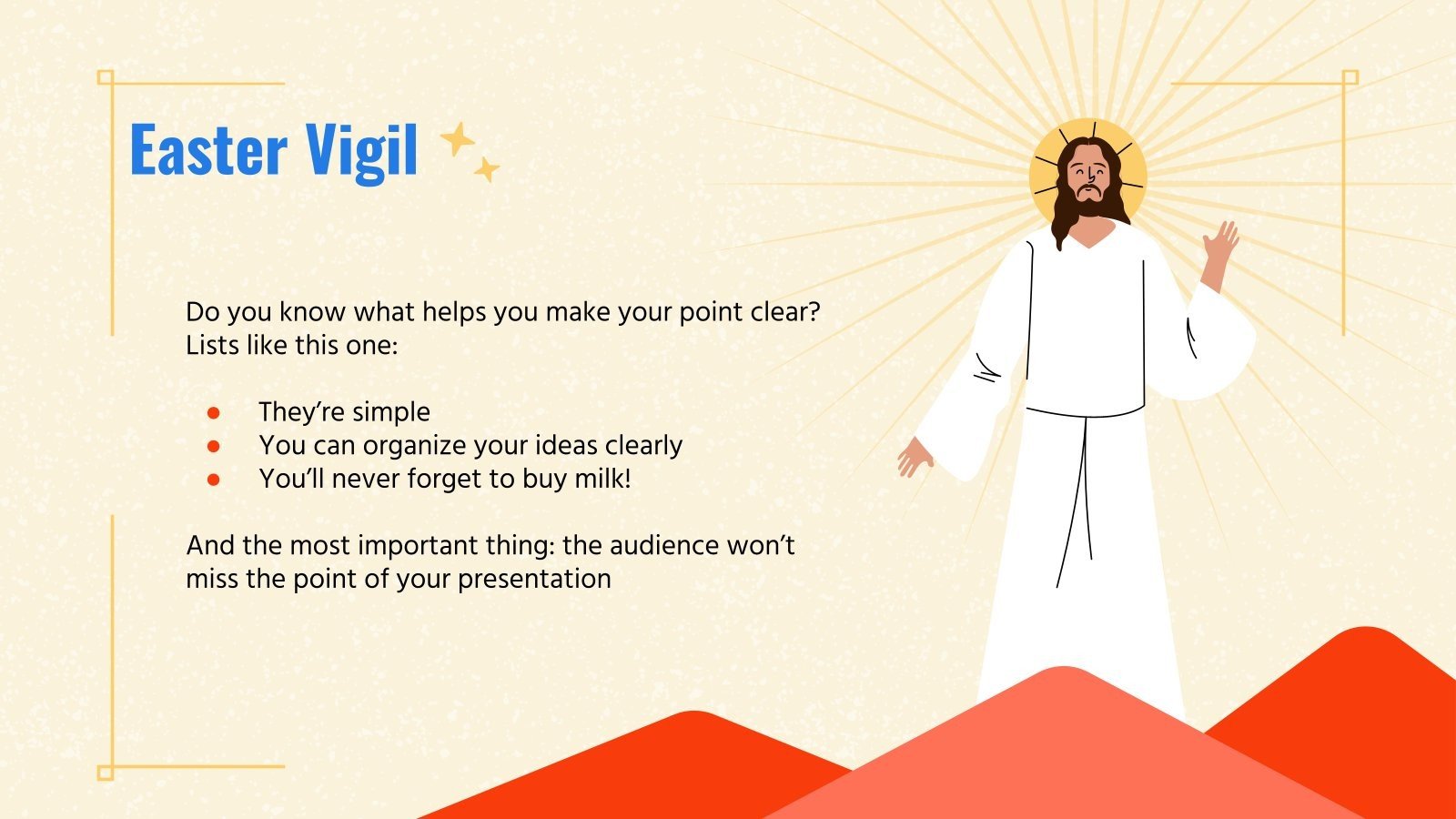 Holy Week | Google Slides & PowerPoint Template