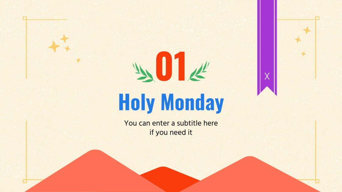 Holy Week | Google Slides & PowerPoint Template