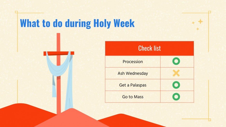 Holy Week | Google Slides & PowerPoint Template
