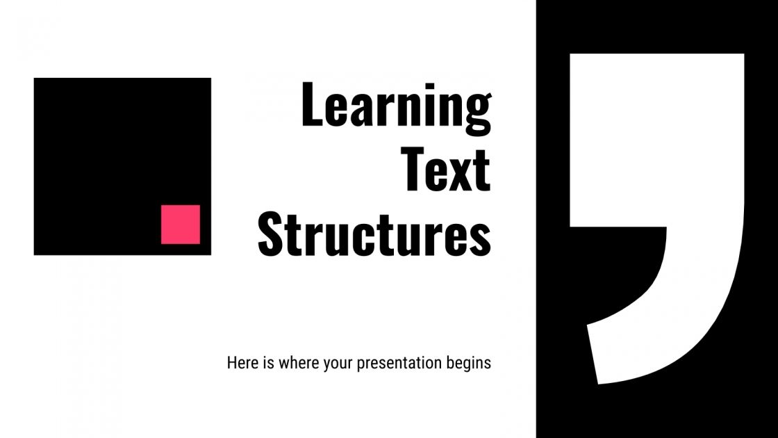 Estructura del texto | Plantilla de Google Slides y PowerPoint
