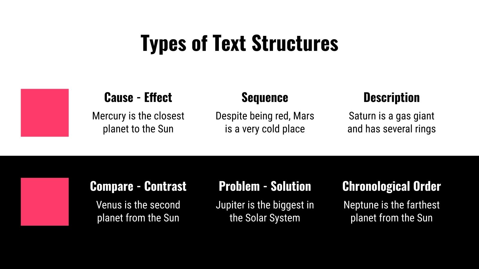 Estructura del texto | Plantilla de Google Slides y PowerPoint