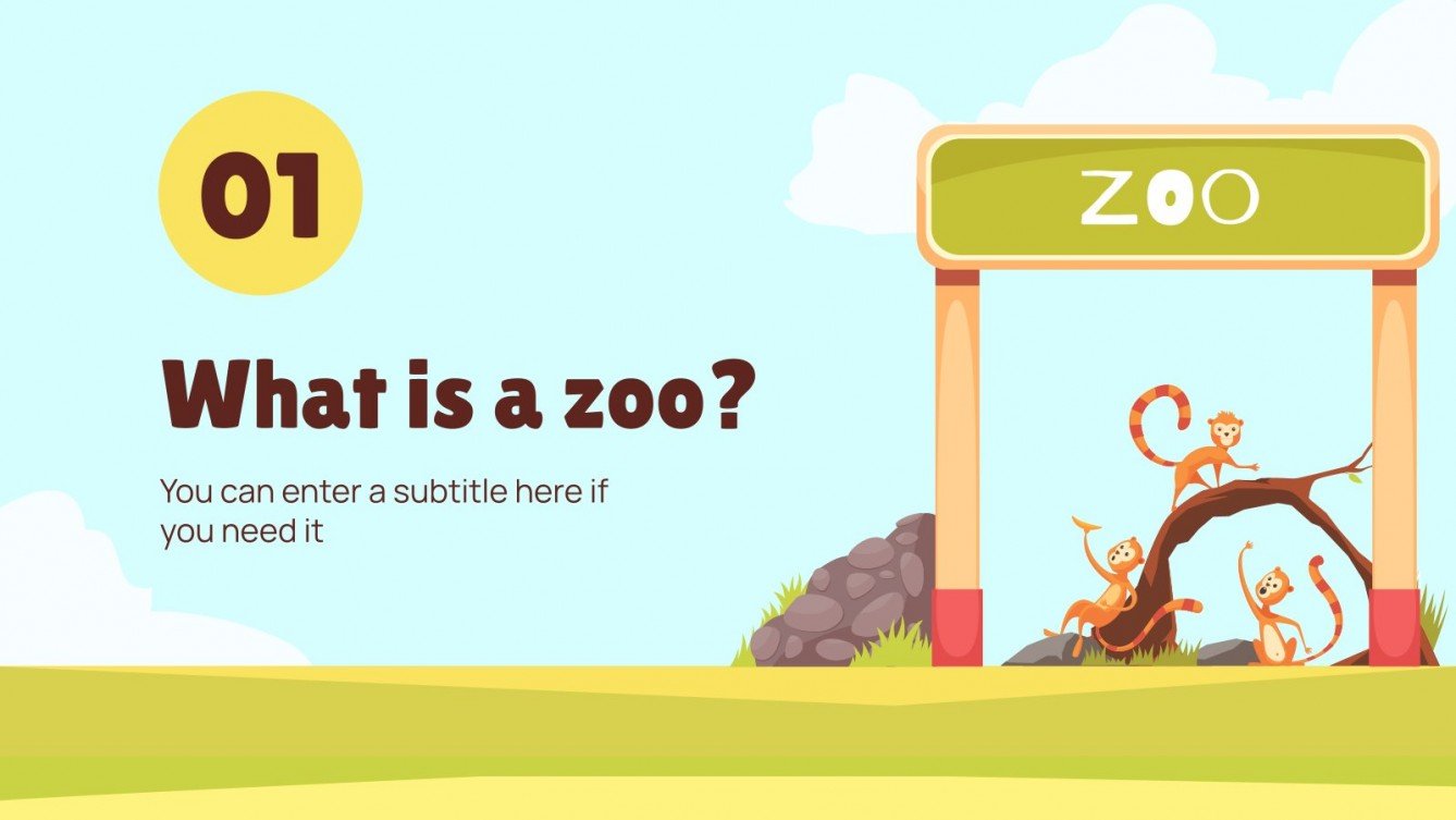 Zoo Lover's Day | Google Slides and PowerPoint