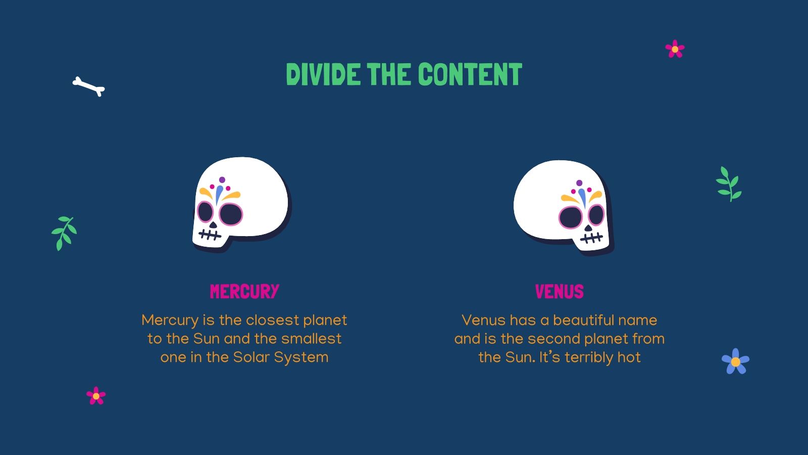 Día de Muertos Stickers Google Slides & PowerPoint template