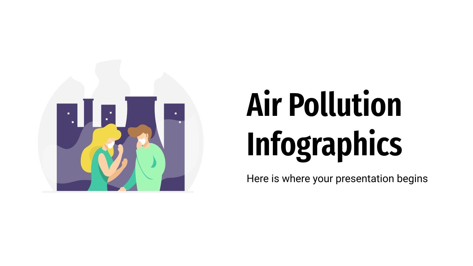 Modèles gratuits sur la Pollution pour Google Slides et PPT