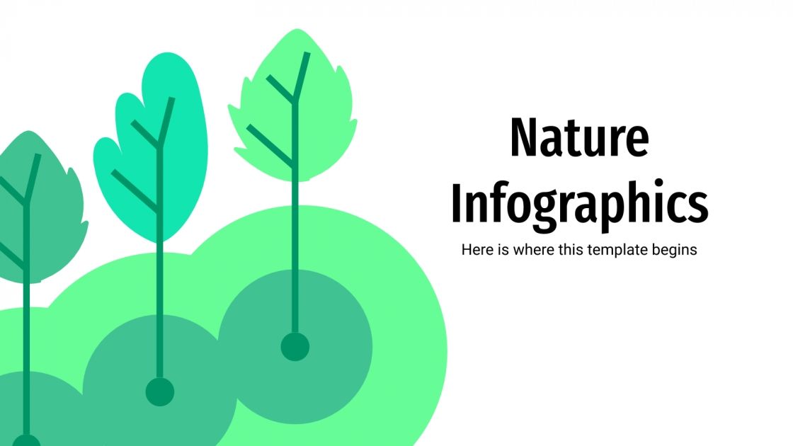 Free Nature Infographics for Google Slides and PowerPoint