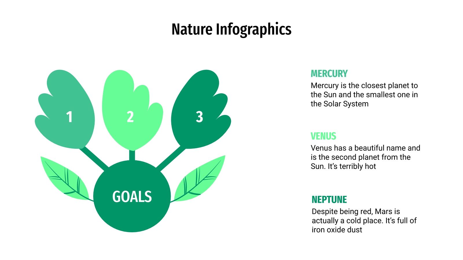 Free Nature Infographics for Google Slides and PowerPoint
