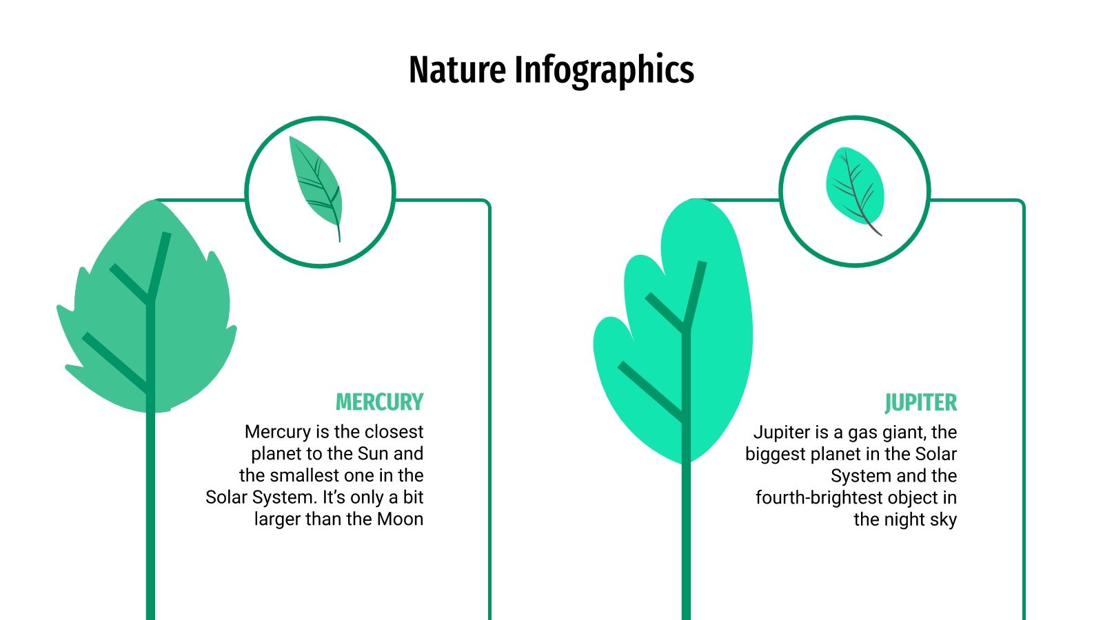 Free Nature Infographics for Google Slides and PowerPoint