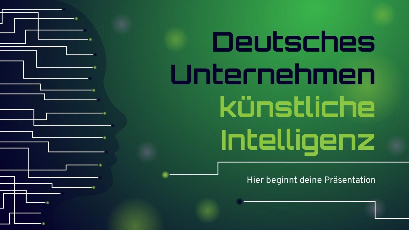 Kostenlose Vorlagen zum Thema KI für Google Slides & PowerPoint