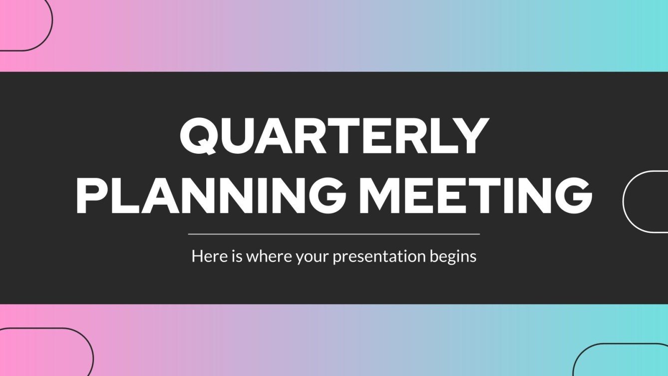 Quarterly Planning Meeting | Google Slides and PowerPoint