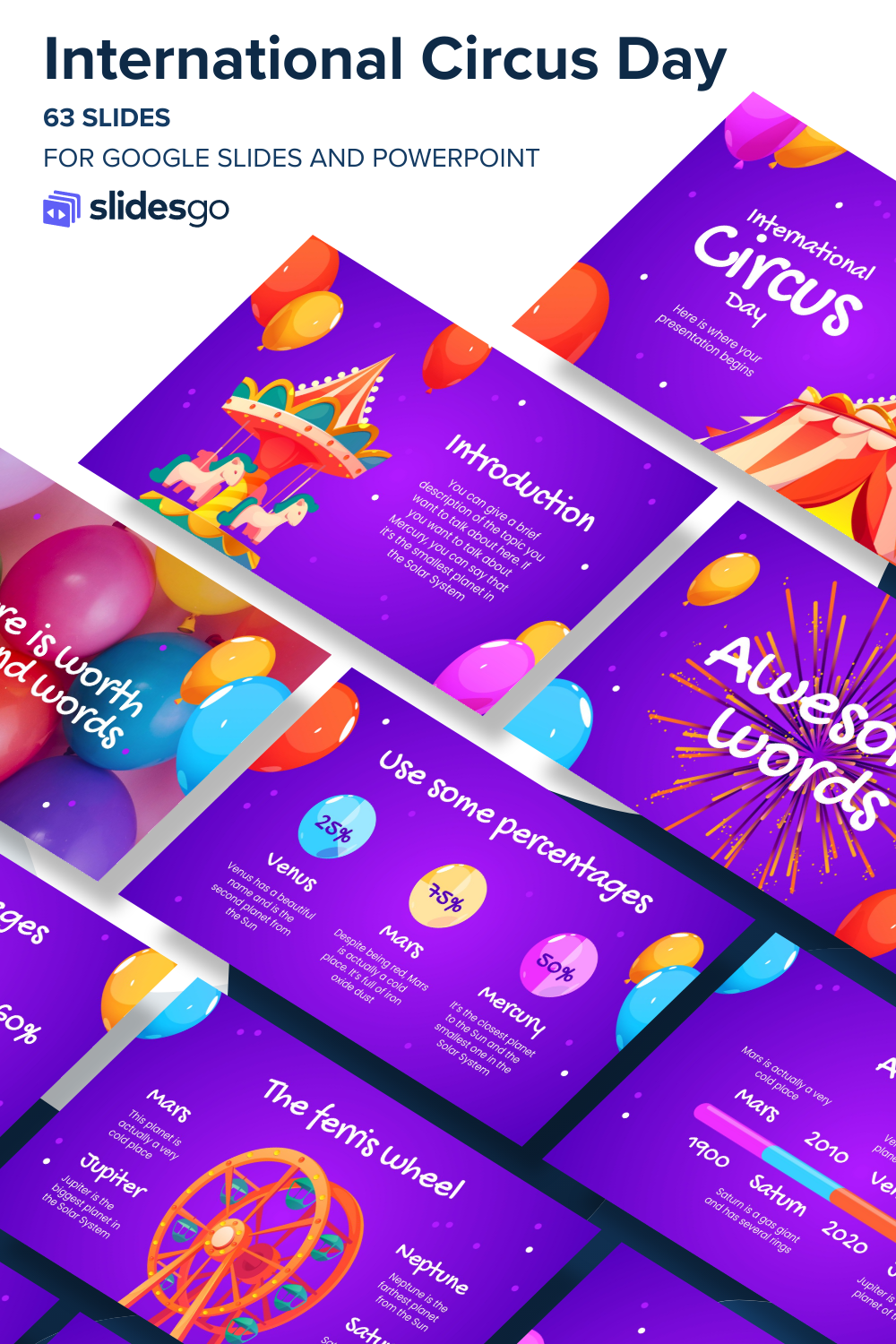 International Circus Day | Google Slides & PowerPoint