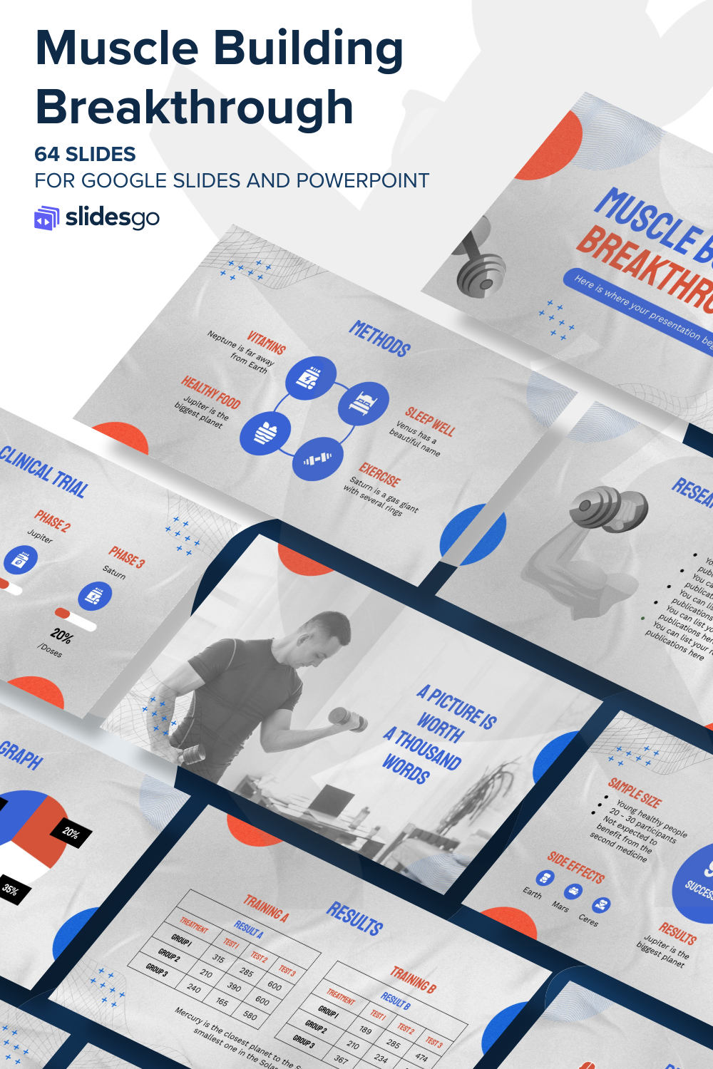 Muscle Building Breakthrough | Google Slides and PowerPoint