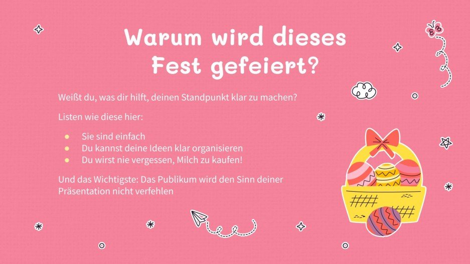 German Easter! | Google Slides & PPT Template