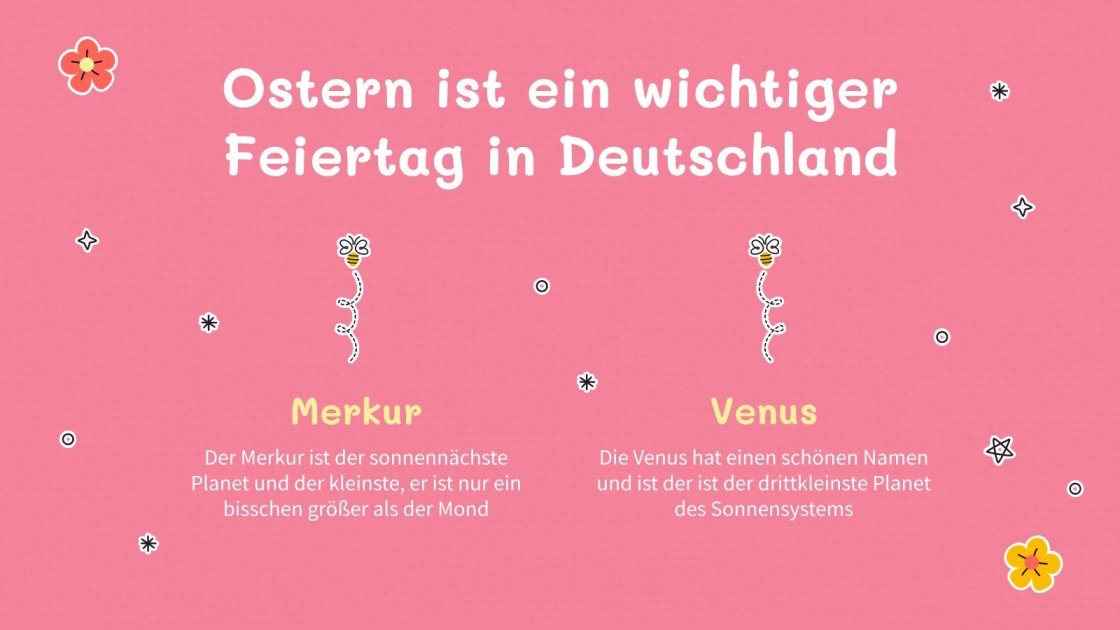 German Easter! | Google Slides & PPT Template