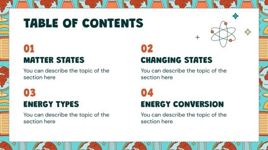 Science for Elementary: Changes in Matter and Energy