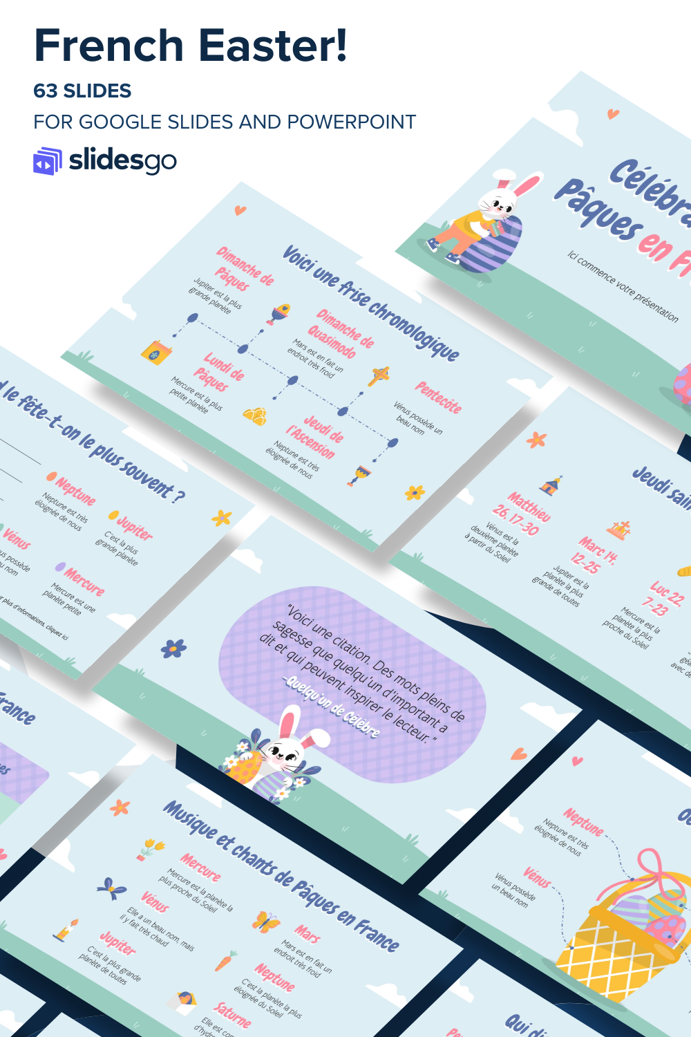 French Easter! | Google Slides and PowerPoint