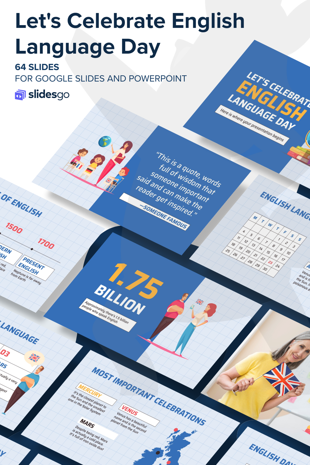 Let s Celebrate English Language Day Google Slides PPT Let s Celebrate English Language Day Google Slides PPT