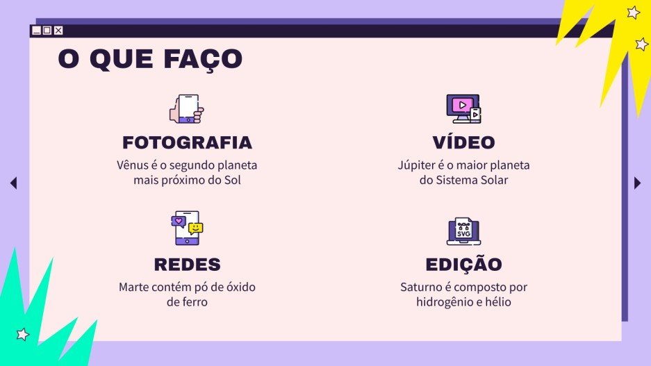 Colorful Portfolio | Google Slides and PowerPoint template