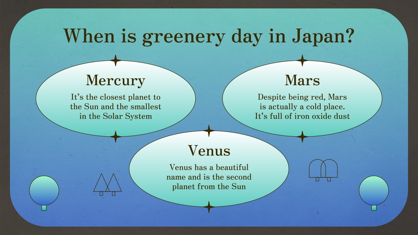 Celebrating Japanese Greenery Day | Google Slides & PowerPoint