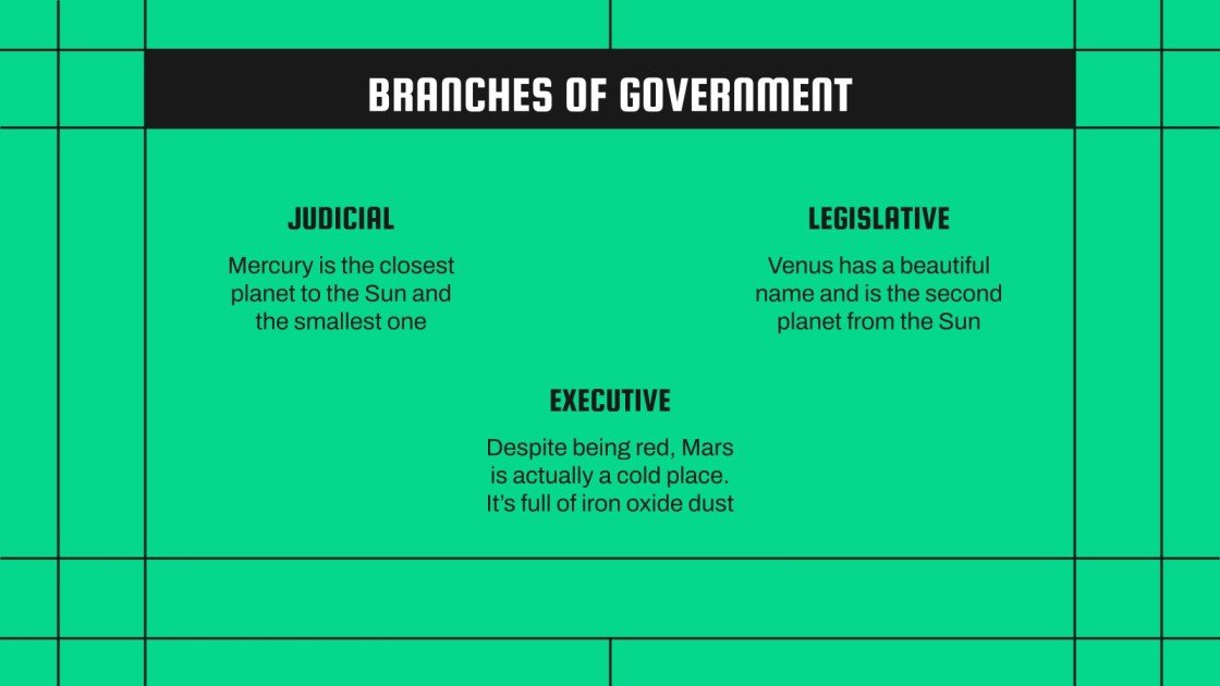 Social Studies for Middle School: Branches of Government