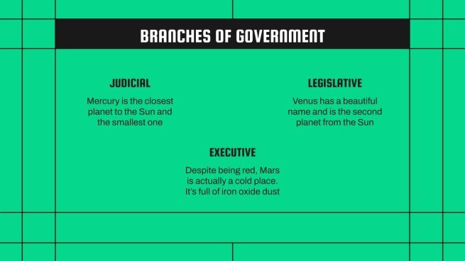 Social Studies for Middle School: Branches of Government