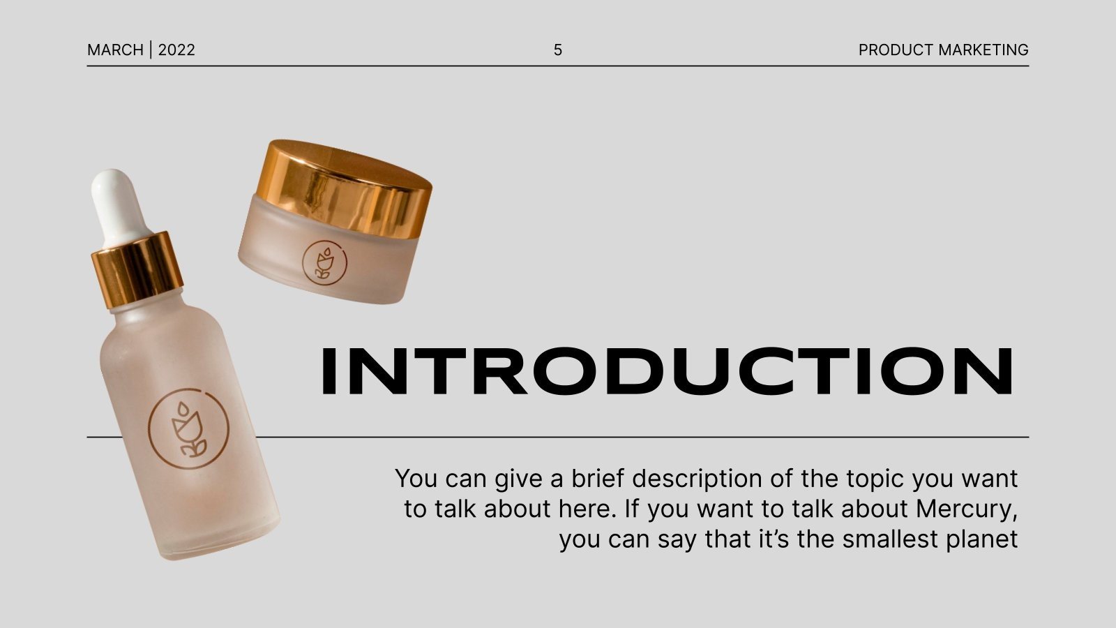 Product Marketing Slideshow | Google Slides and PowerPoint