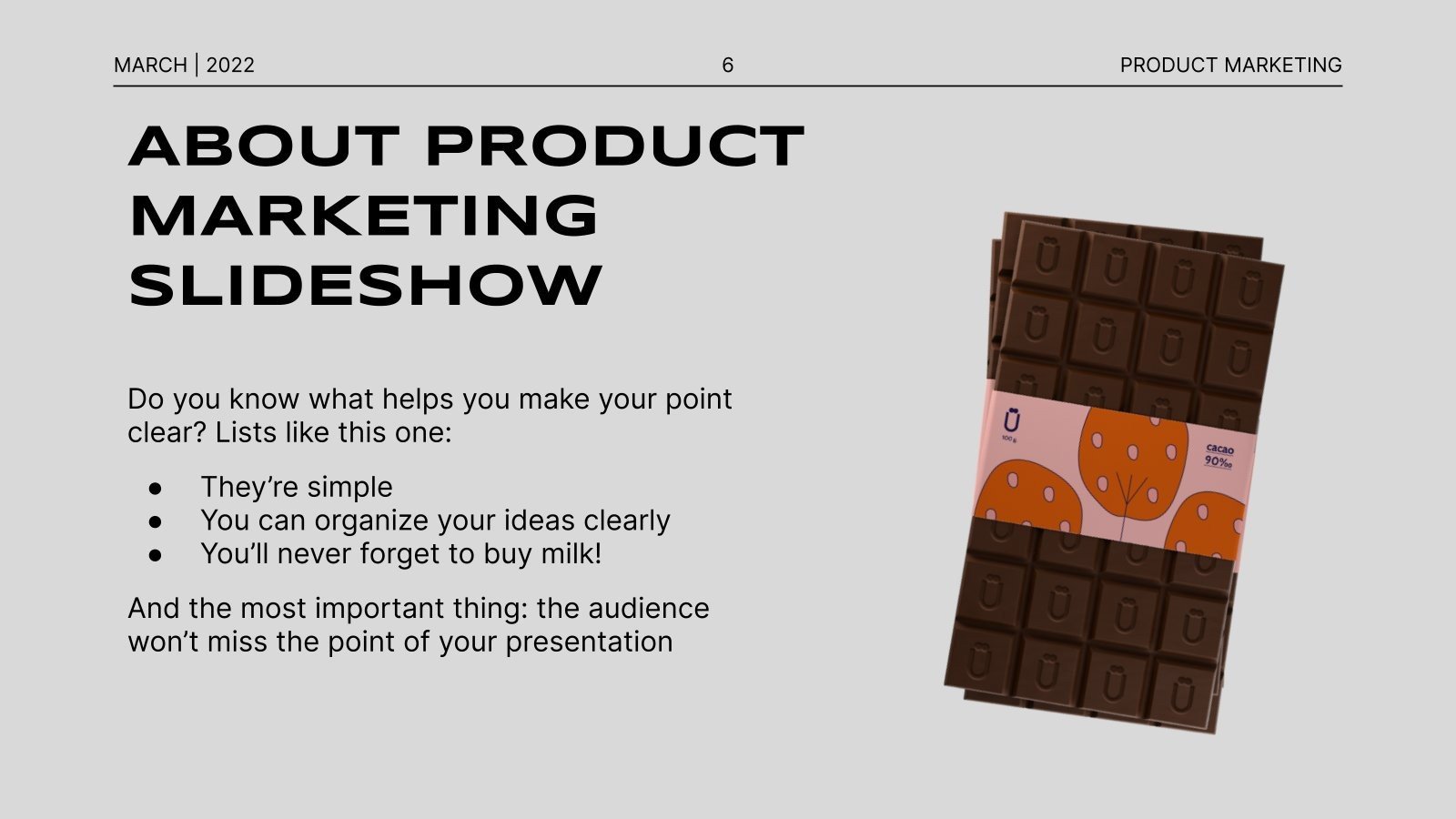 Product Marketing Slideshow | Google Slides and PowerPoint