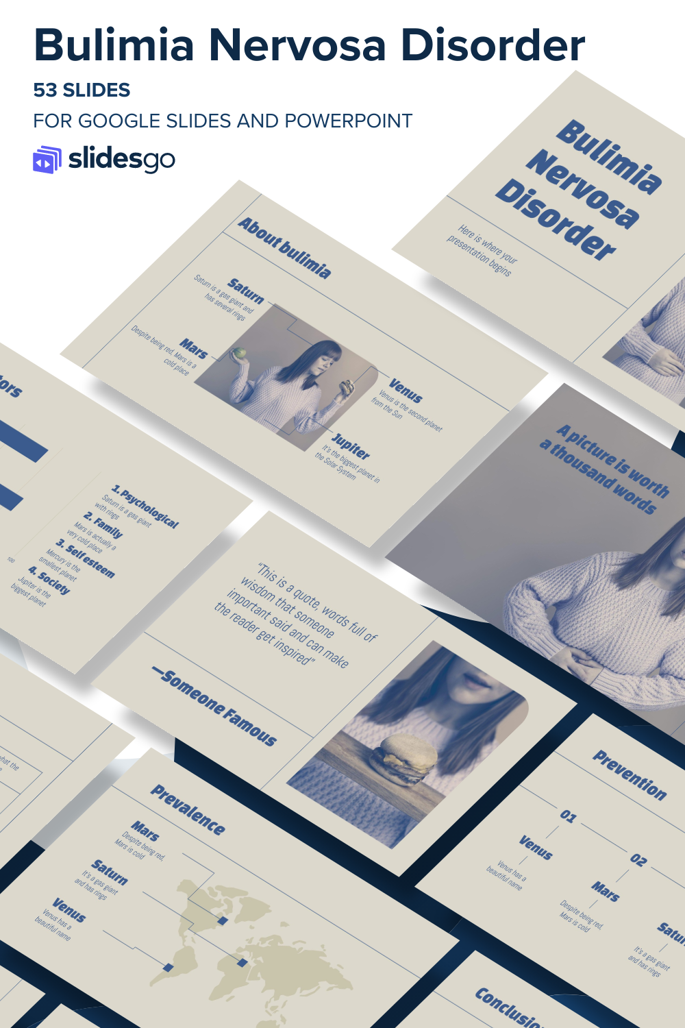 Bulimia Nervosa Disorder | Google Slides and PowerPoint