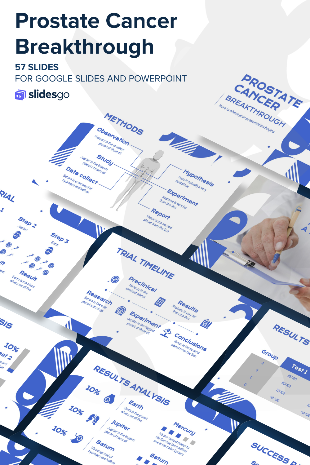 Prostate Cancer Breakthrough | Google Slides and PowerPoint