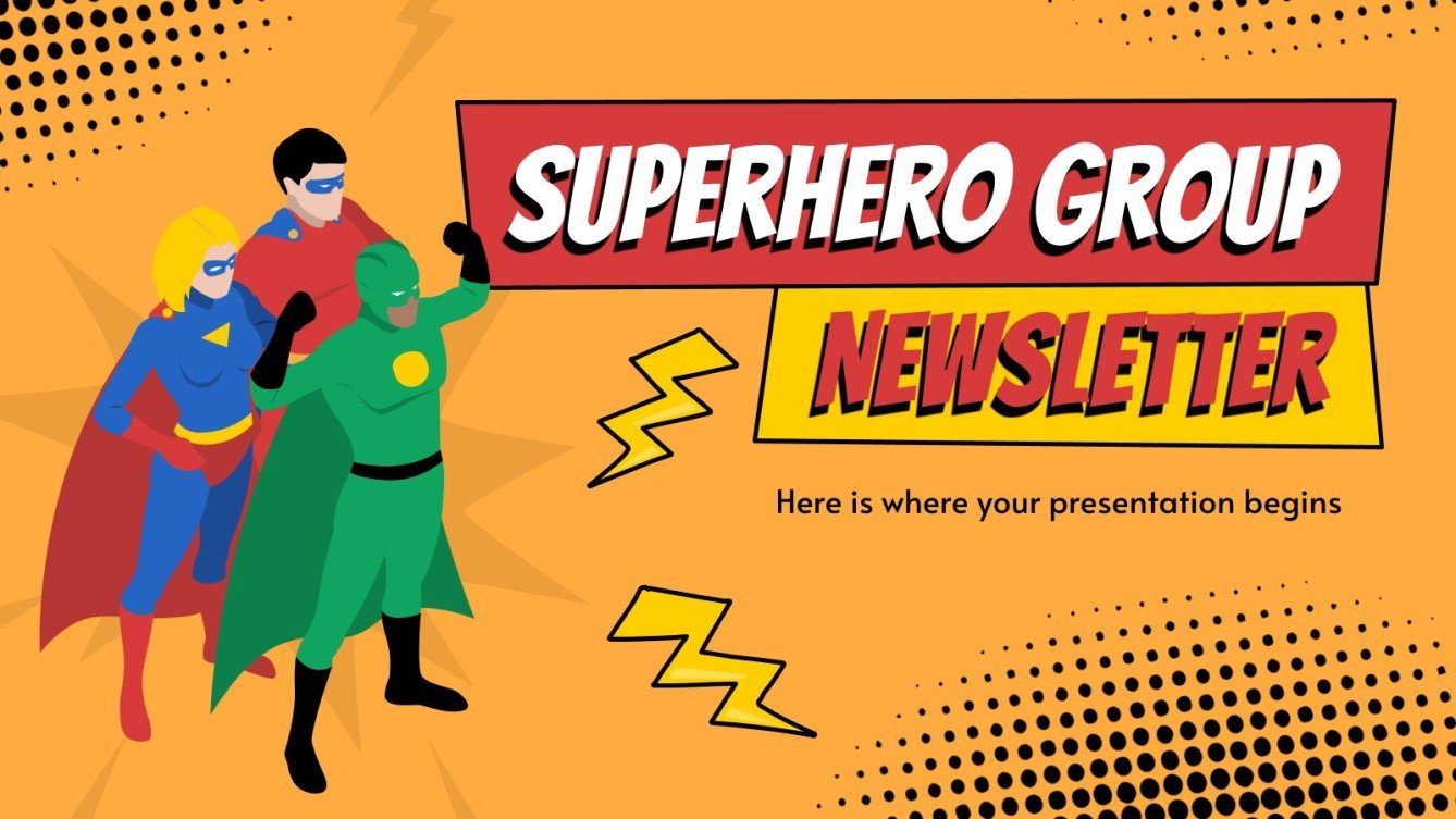 Free Superhero Google Slides themes & PowerPoint templates