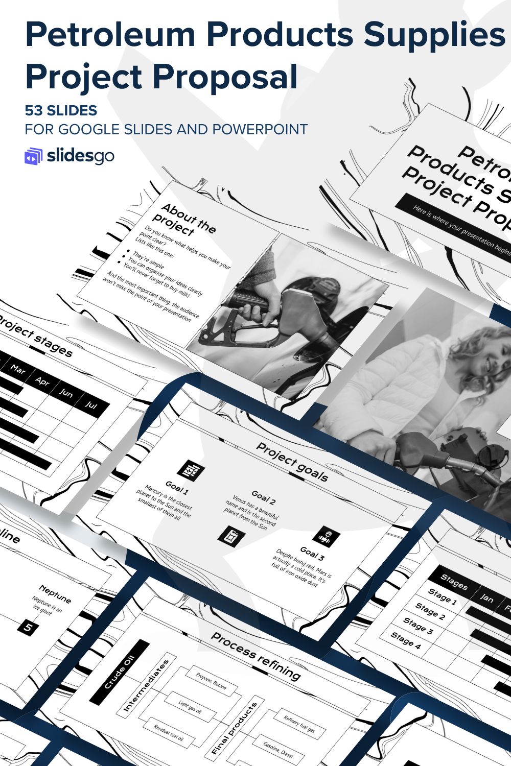 Petroleum Products Supplies Project Proposal | Google Slides