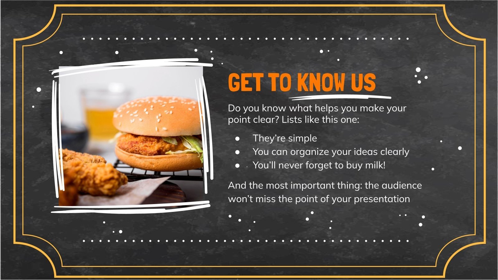 Plan de marketing restaurante de pollo frito | Google Slides