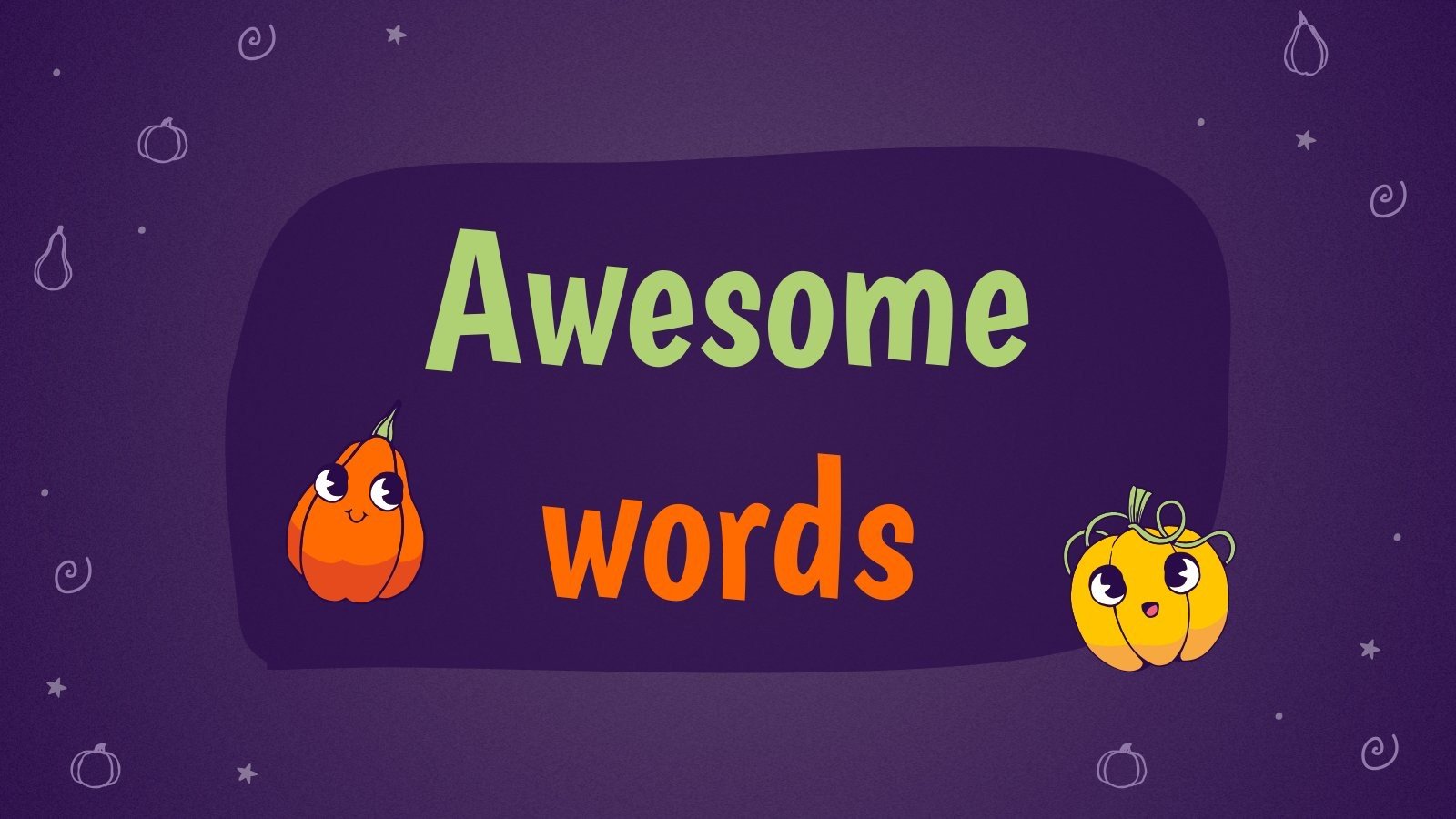 Características de las calabazas y actividades para preescolar