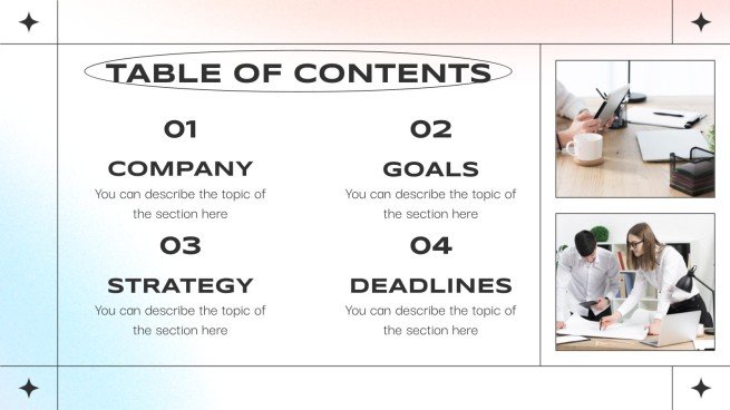 Animated Moodboard for Business | PowerPoint