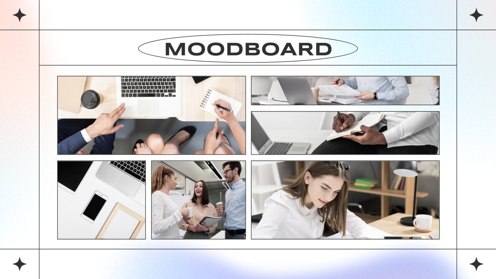 Animated Moodboard for Business | PowerPoint