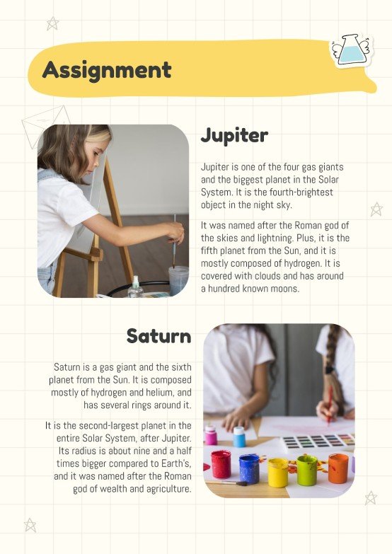 Funny Doodle Style: Student Book | Google Slides & PPT