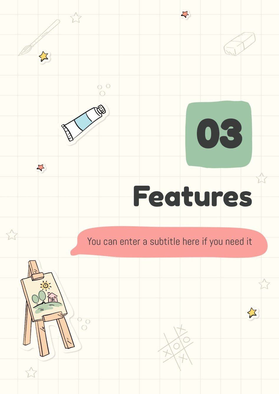 Funny Doodle Style: Student Book | Google Slides & PPT